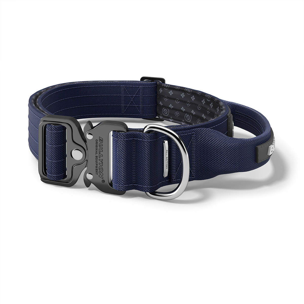 Bullyion Tactical Military Dog Collar With Handle – Heavy Duty ...